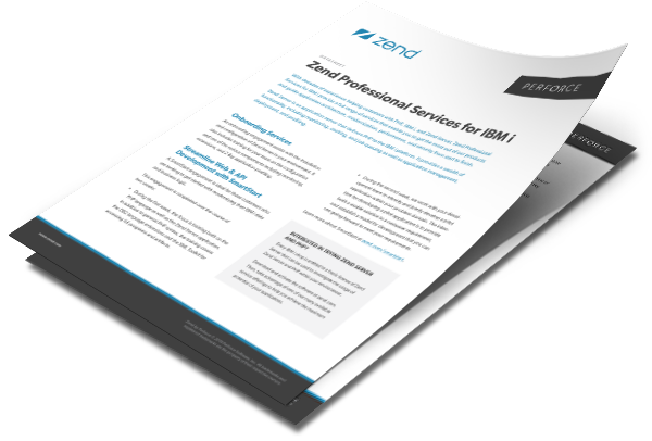 Ibm I Php With Zend Server For Ibm I Zend