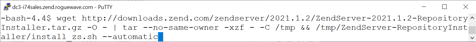Installing Zend Server On Ibm I Zend By Perforce